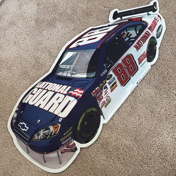 Nascar | Wall Decor | Dale Earnhardt Jr Metal Race Car 88 Sign 208 ...